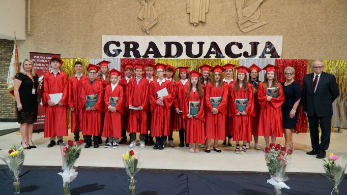 Graduacja 8 klas | Emilia Plater Polish School